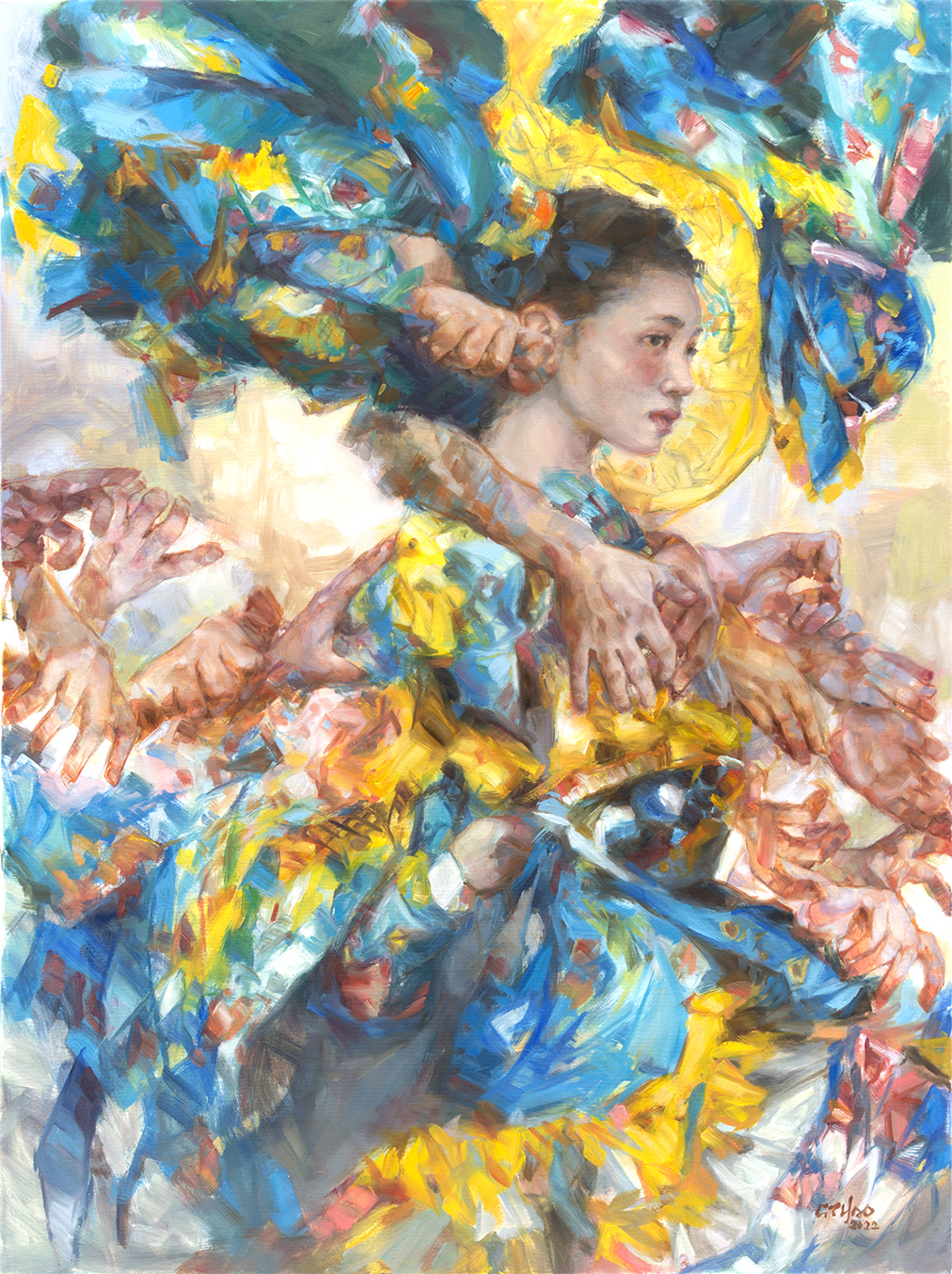 In the Paint Artist - Conan Zhao | Los Angeles Lakers